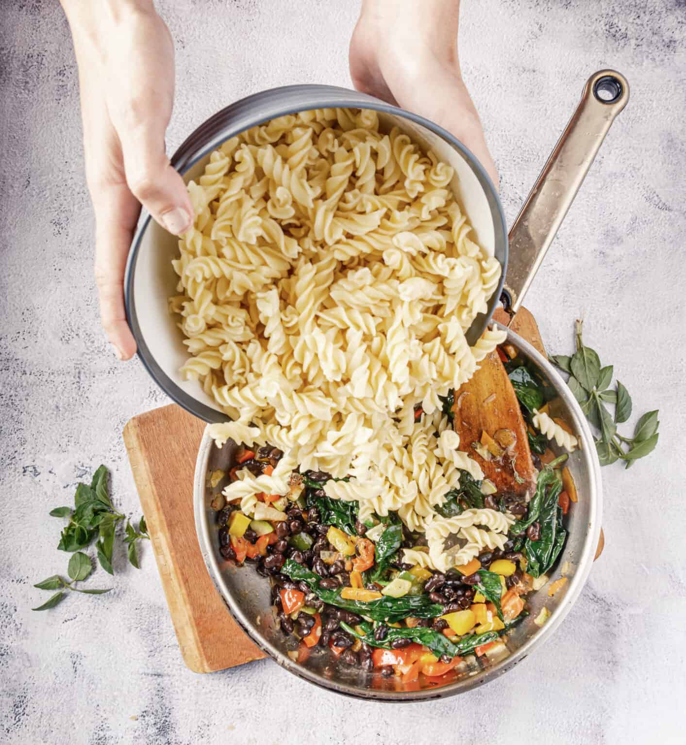 Harvest Pasta Skillet - Stolen Moments Cooking