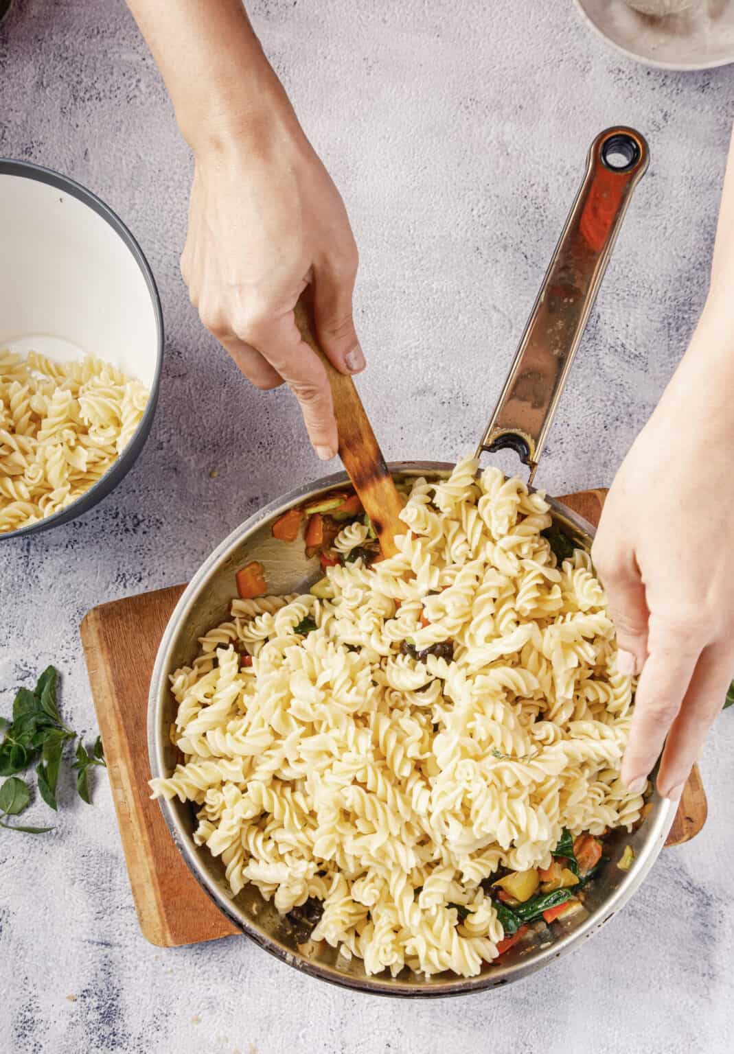Harvest Pasta Skillet - Stolen Moments Cooking